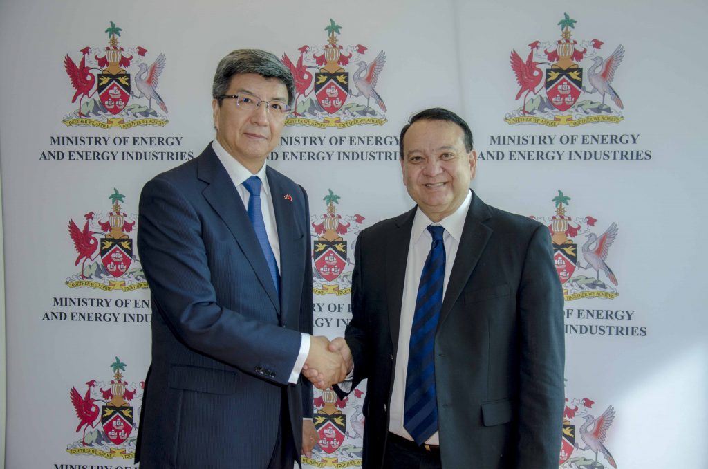 Ministry of Energy and Energy Industries | Courtesy call by His ...