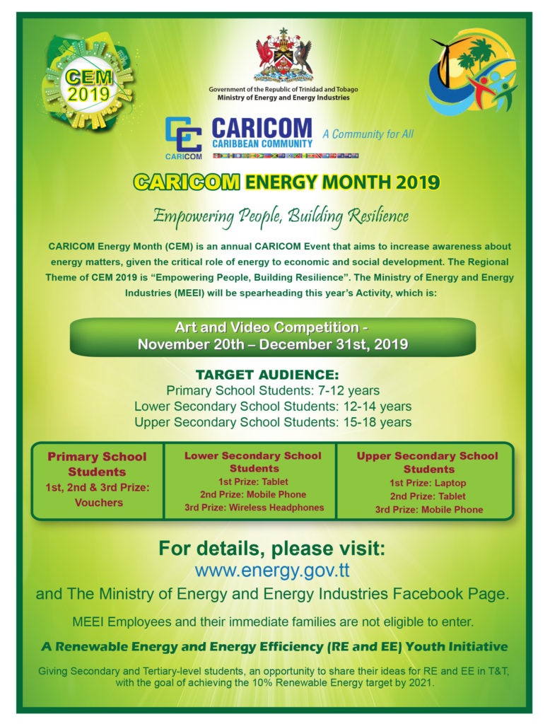 Ministry of Energy and Energy Industries | Caricom 2019 AD 2
