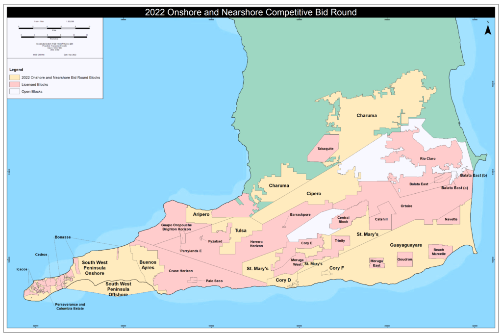 Ministry of Energy and Energy Industries | 2022 Onshore and Nearshore ...