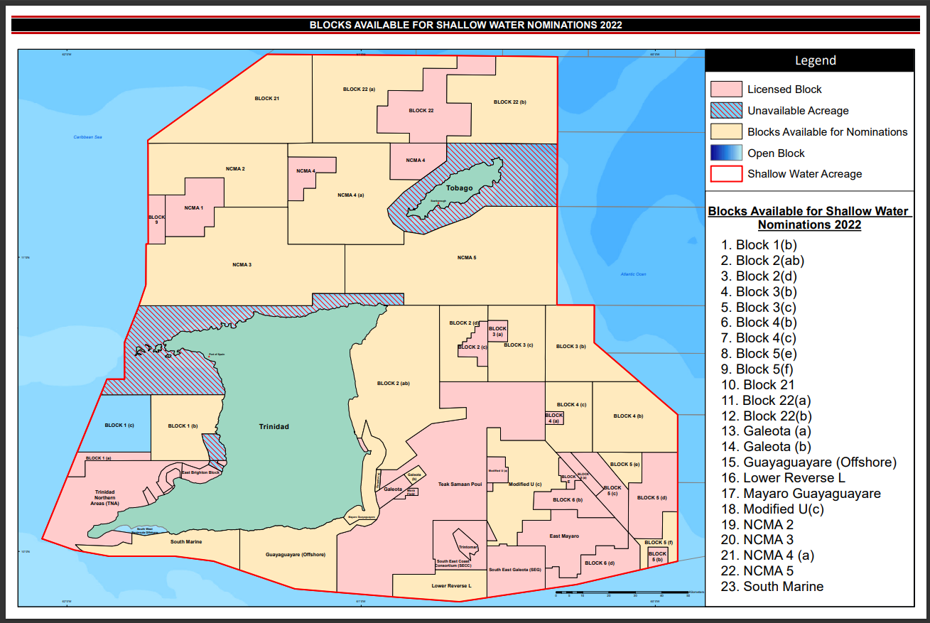 Ministry of Energy and Energy Industries | 2022 Shallow Water ...
