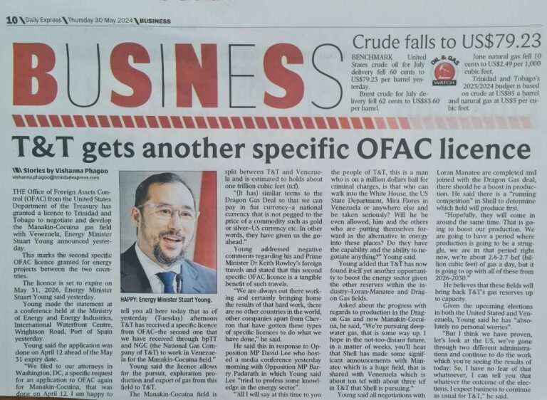 Ministry of Energy and Energy Industries | ofac